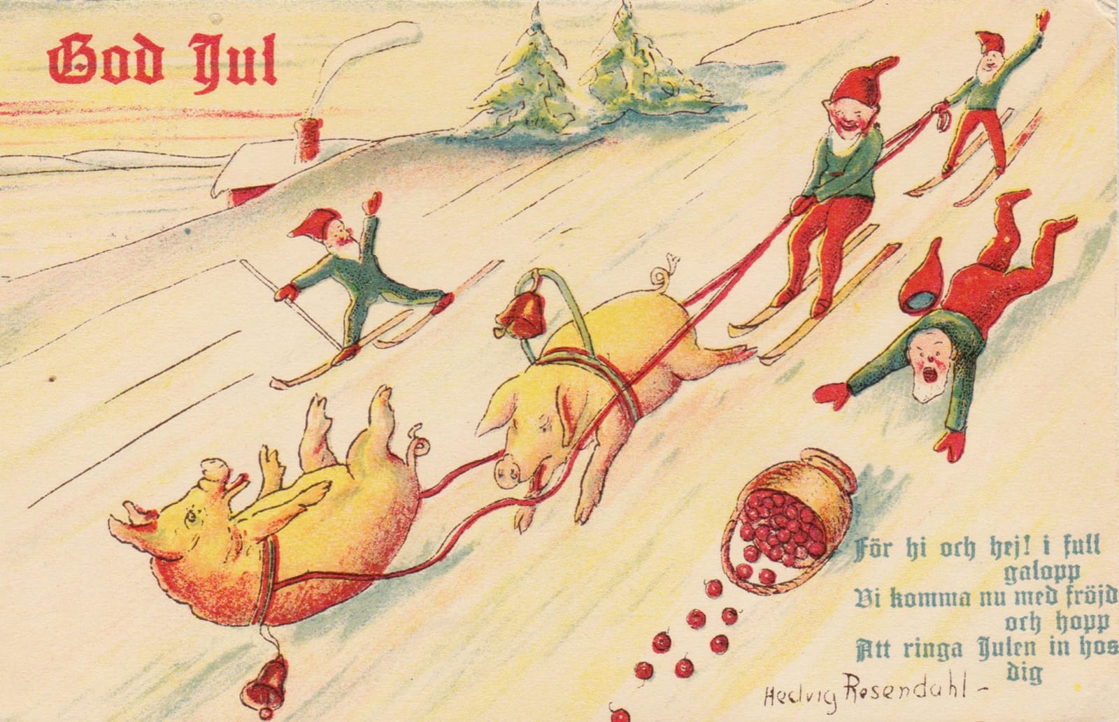 Old Swedish postcards (Christmas)