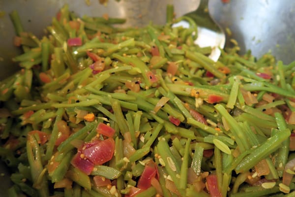 Recipe: Runner bean chutney
